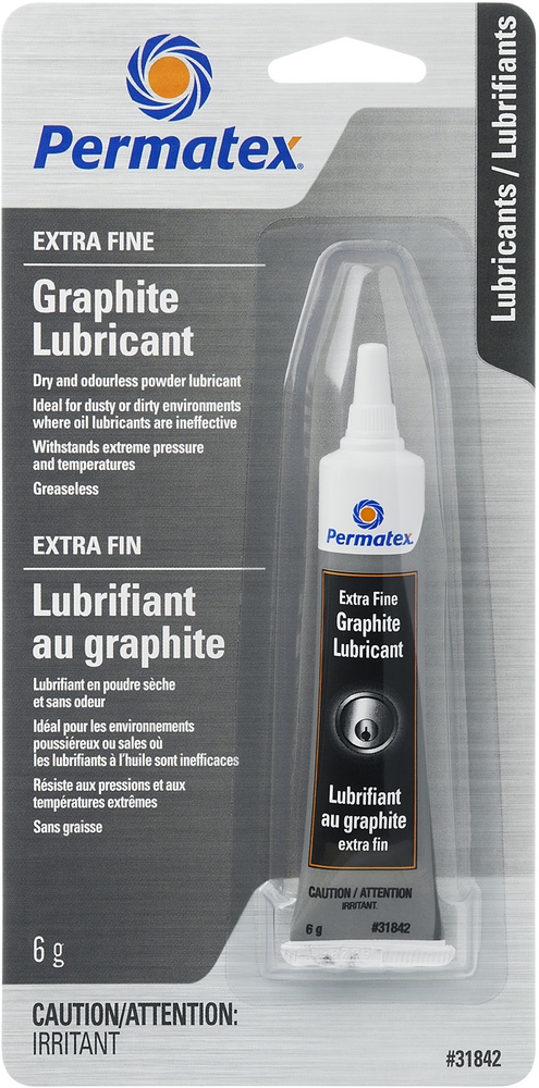Lubrifiant au graphite extra fin Permatex, tube, 6 g | Canadian Tire