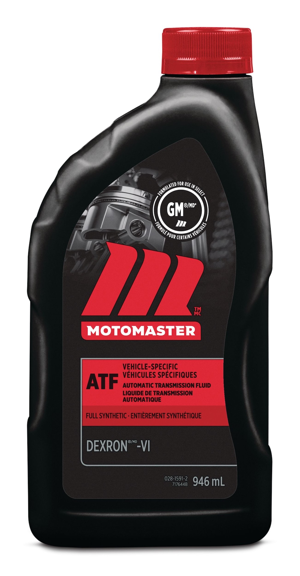 Moto Master Full Synthetic DEXRON-VI Automatic Transmission Fluid/ATF, 946-mL | Canadian Tire