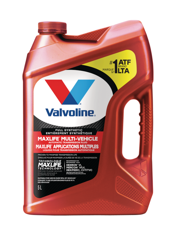 Liquide de transmission automatique entièrement synthétique Valvoline MaxLife ATF, 5 L ...
