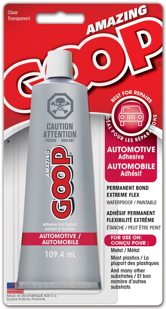 Adhésif et scellant automobile Amazing GOOP, transparent, 109 mL ...