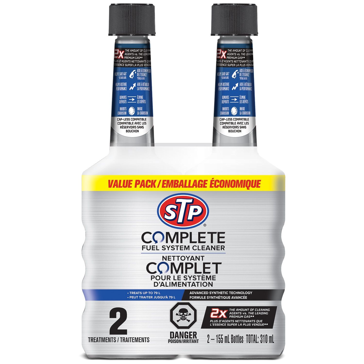 STP Complete Fuel System Cleaner, 2-pk, 155-mL | Canadian Tire