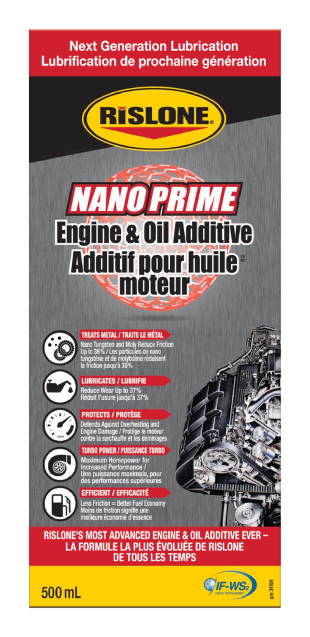 Rislone Nano Prime Engine & Oil Additive, 500-mL | Canadian Tire