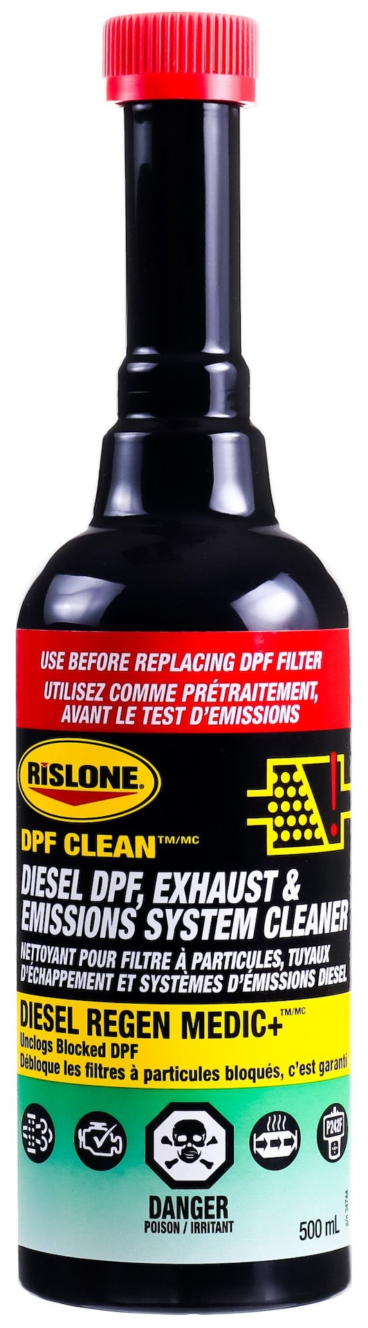 Rislone Diesel DPF, Exhaust & Emissions System Cleaner, 500-mL ...