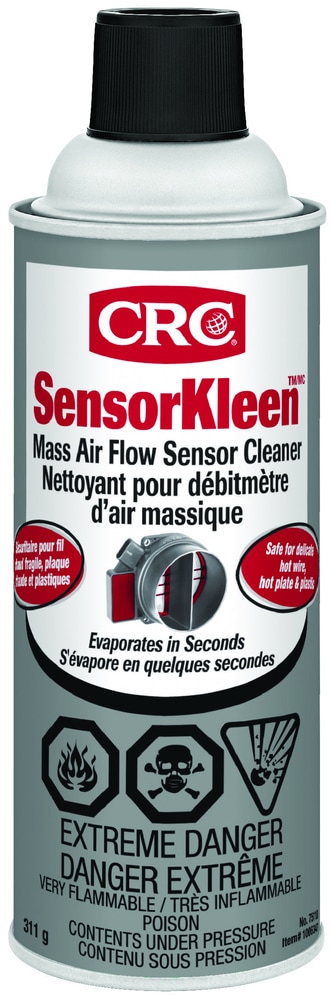 CRC SensorKleen Mass Air Flow Sensor Cleaner, Aerosol Can, 312-g ...