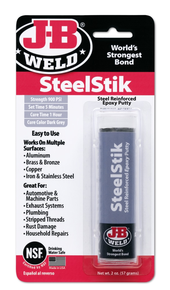 JB Weld SteelStik Steel Reinforced Epoxy Putty Stick, 57-g | Canadian Tire