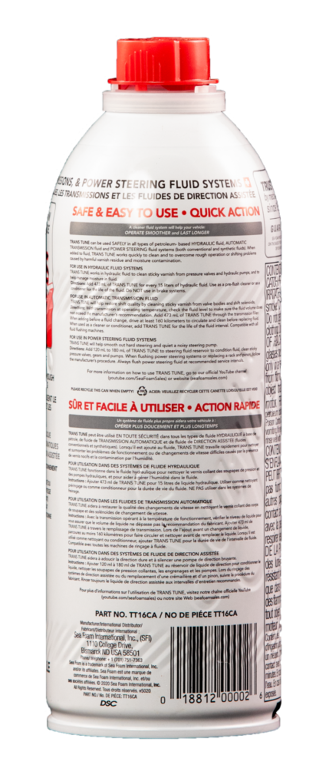 Sea Foam Trans Tune Automatic Transmission Cleaner, 473-mL | Canadian Tire