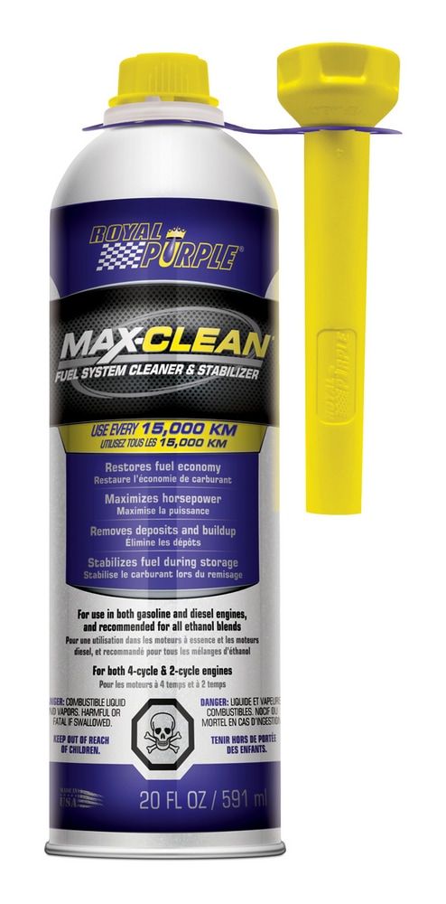 Royal Purple Max-Clean Fuel System Cleaner & Stabilizer, 591-mL ...