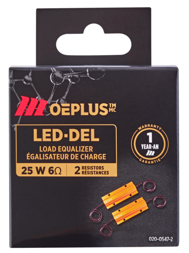 MotoMaster 25W6Ohm OEPLUS® LED Mini Bulb Resistor, 2-pk | Canadian Tire