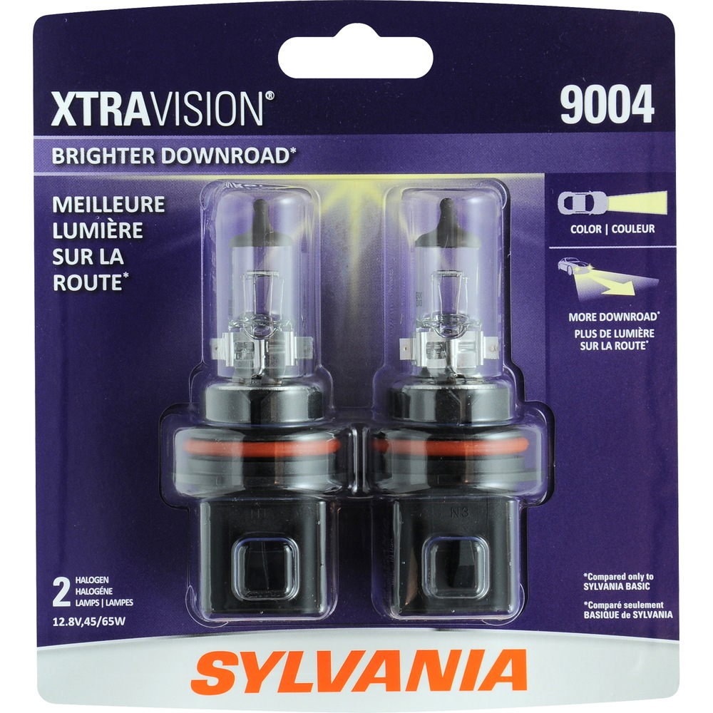 9004 Sylvania Halogen Headlight Bulb, 2-pk | Canadian Tire