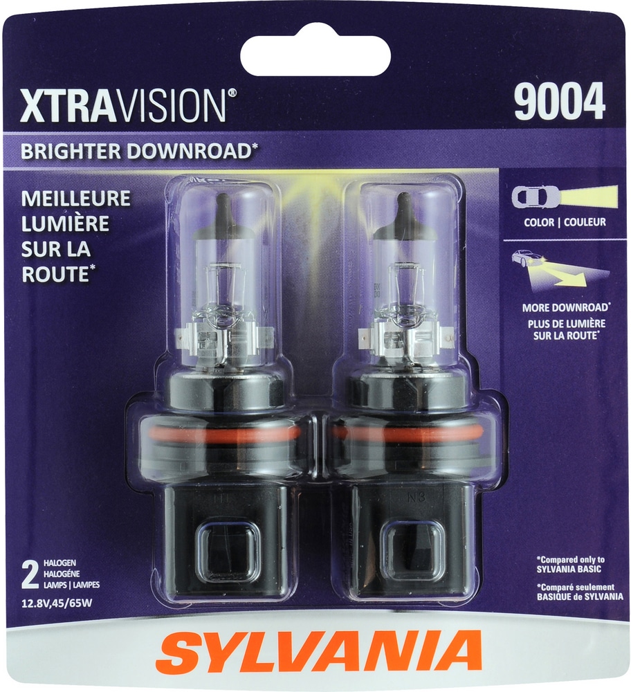 9004 Sylvania Halogen Headlight Bulb, 2-pk | Canadian Tire