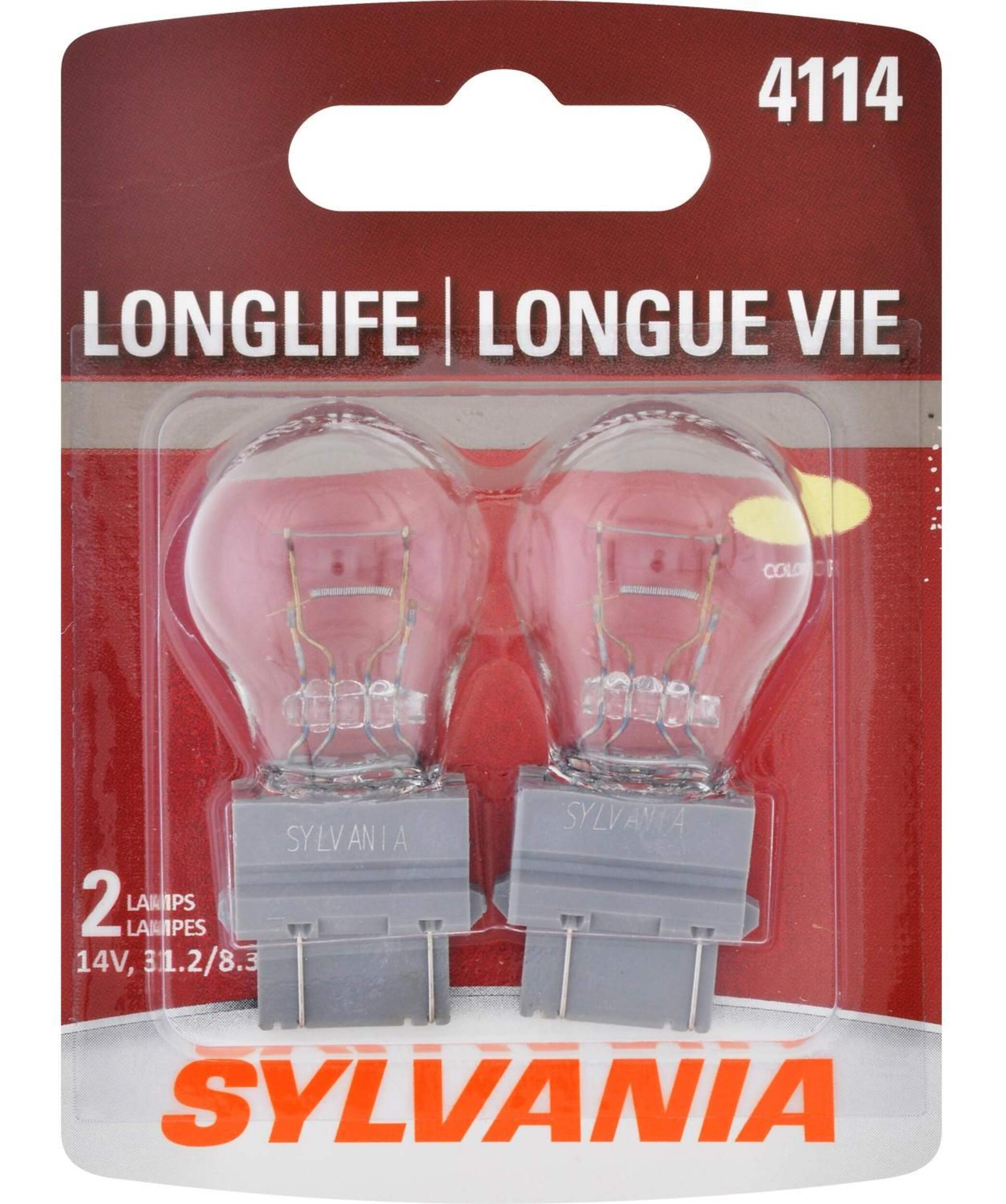 4114 Sylvania Long Life Mini Bulb, 2-pk | Canadian Tire