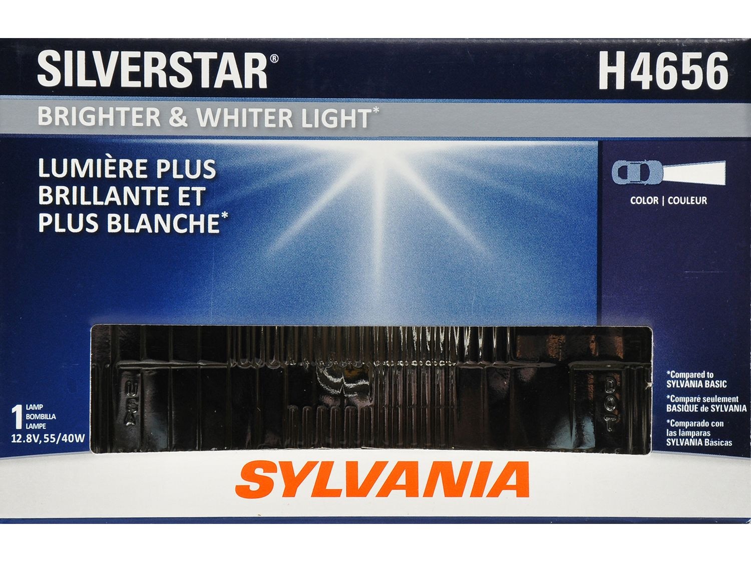 H4656 Sylvania SilverStar® Sealed Beam Headlight, 1-pk | Canadian Tire