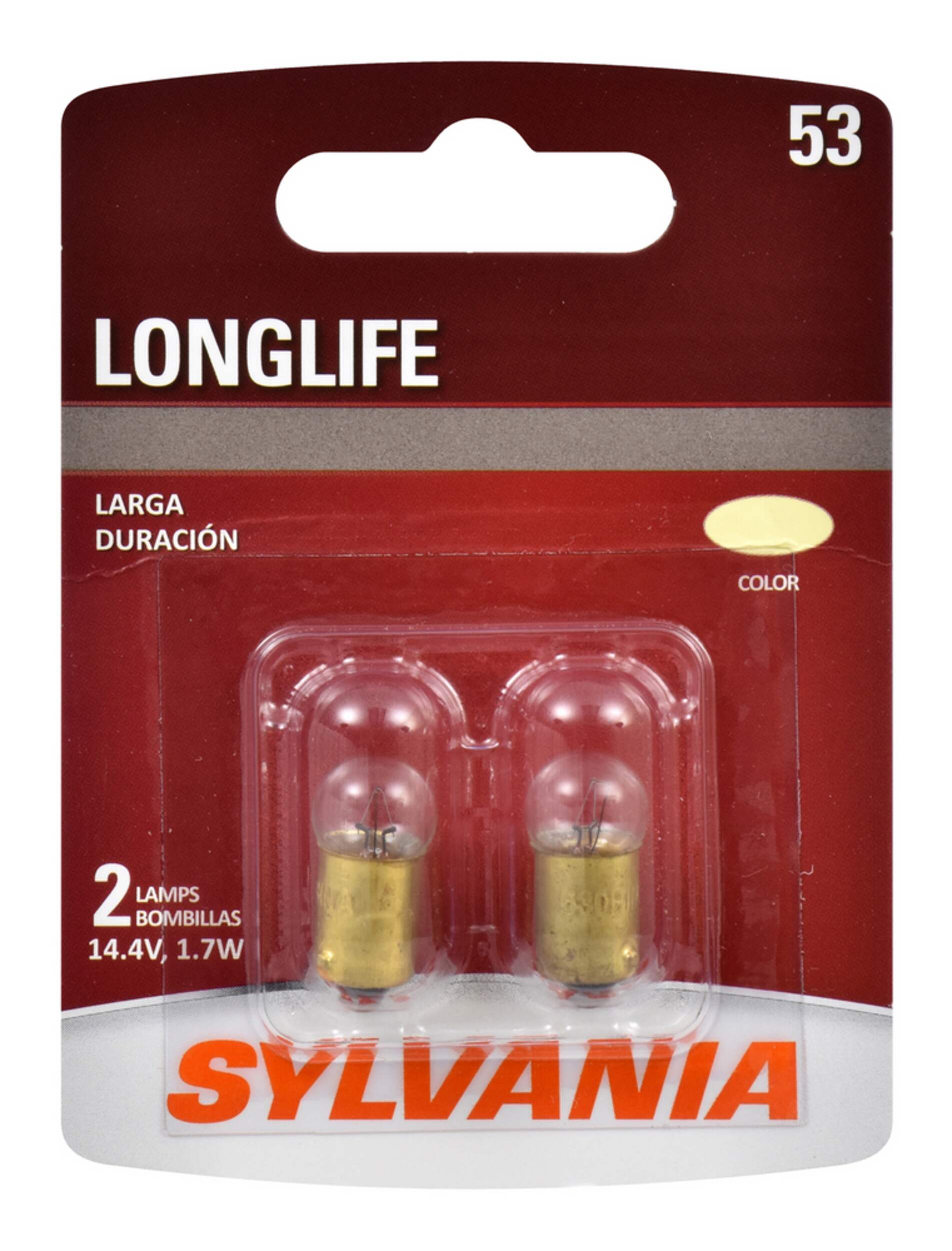 53 Sylvania Long Life Mini Bulb, 2-pk | Canadian Tire