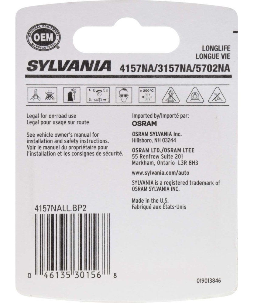 4157NA Sylvania Long Life Mini Bulb, 2-pk | Canadian Tire