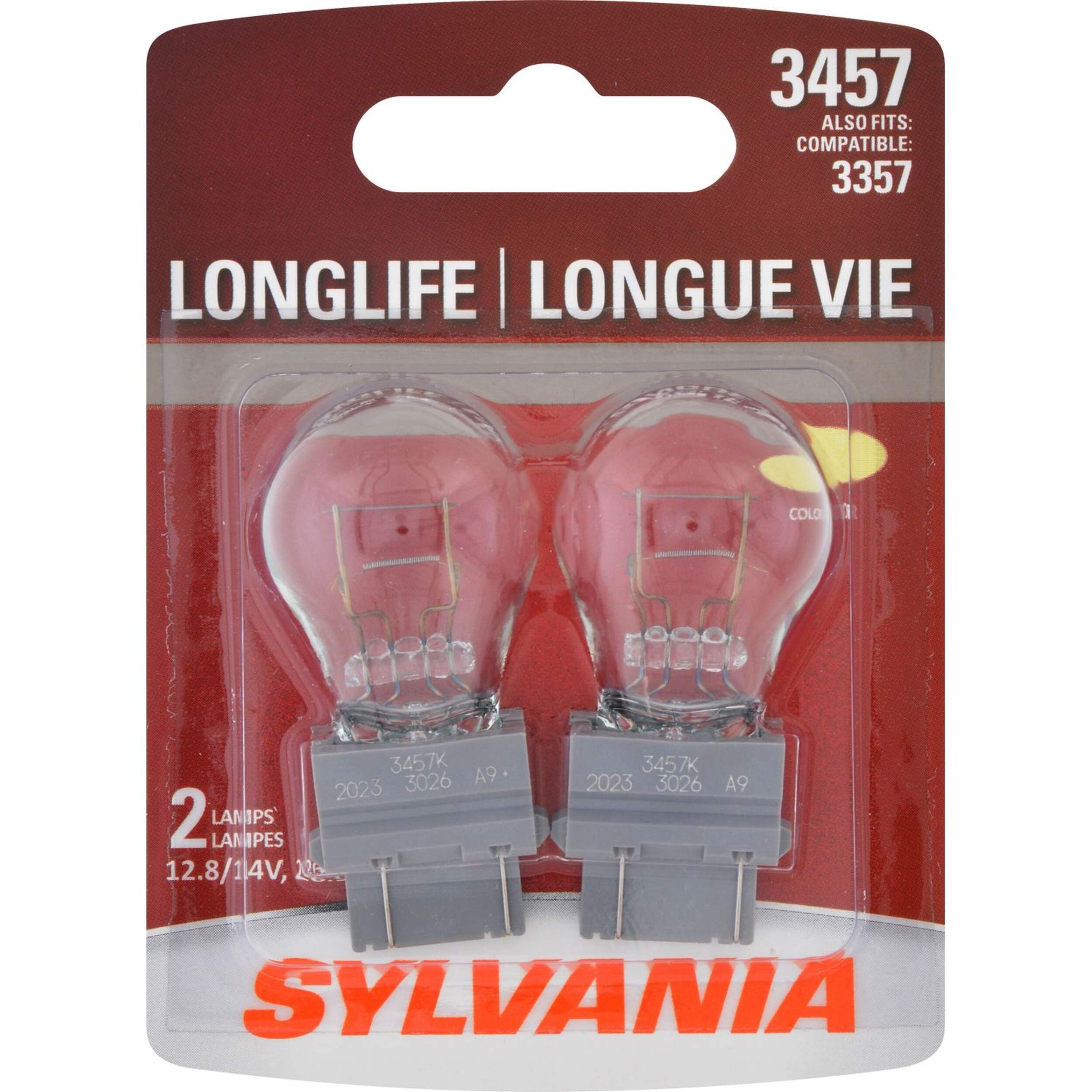3457 Sylvania Long Life Mini Bulb, 2-pk | Canadian Tire