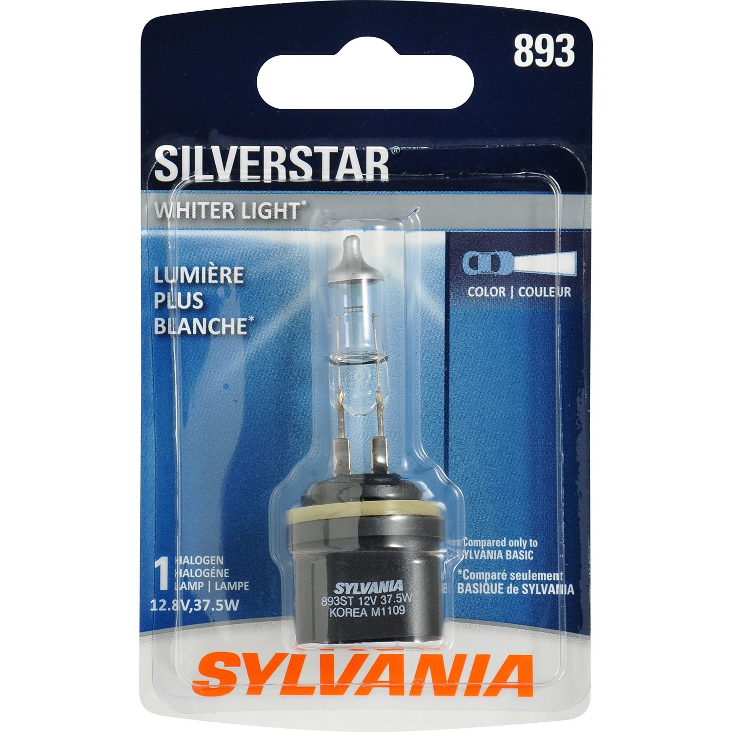 893 Sylvania SilverStar® Halogen Headlight Bulb, 1-pk | Canadian Tire