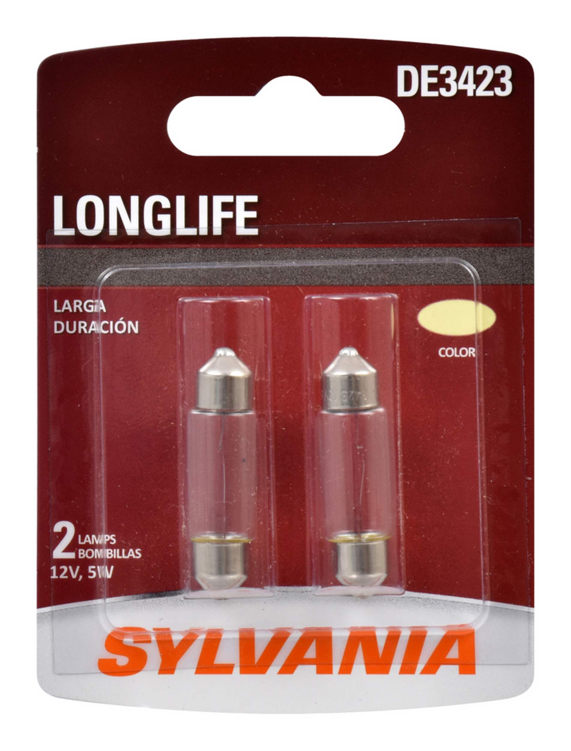 DE3423 Sylvania Long Life Mini Bulb, 2-pk | Canadian Tire