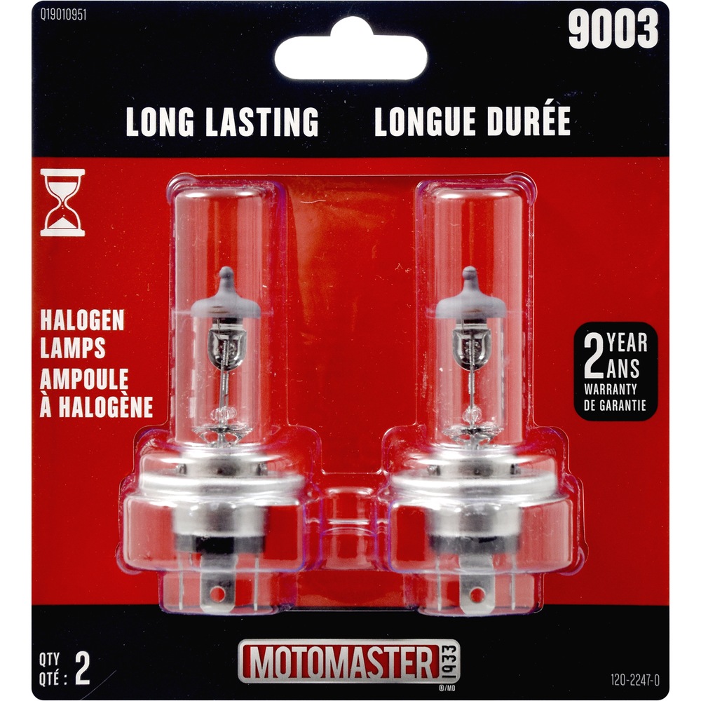 9003 MotoMaster Long Lasting Halogen Bulb, 2-pk | Canadian Tire