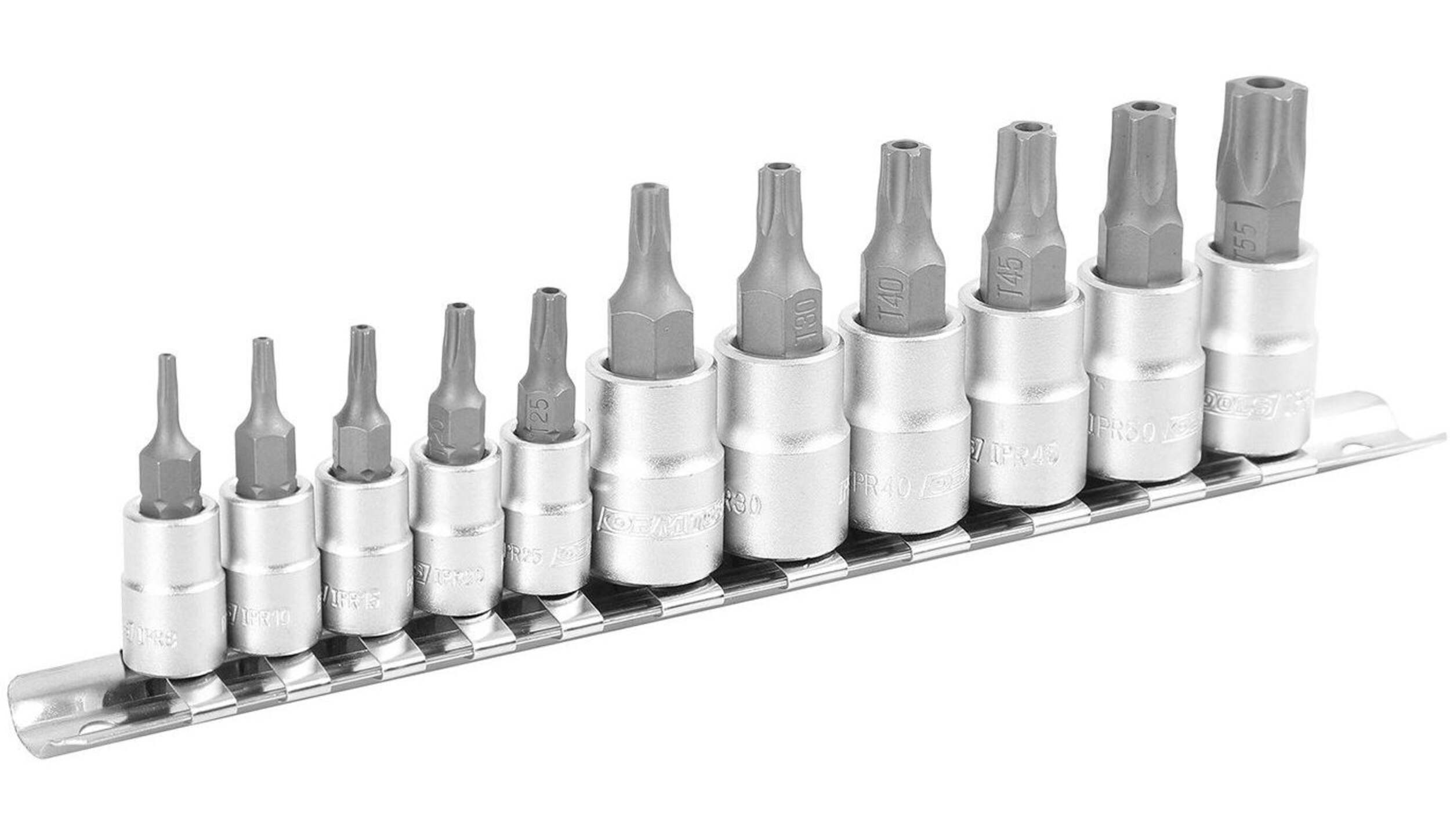 OEMTOOLS® Tamper-Proof Star Plus Bit Socket Set, 11-pc, 44973 ...