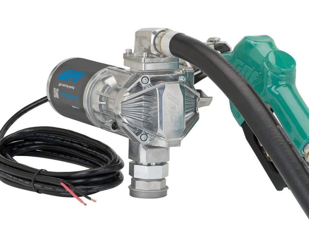 GPI G20 Fuel Transfer Pump Kit with 14-ft Hose & Auto Diesel Nozzle ...