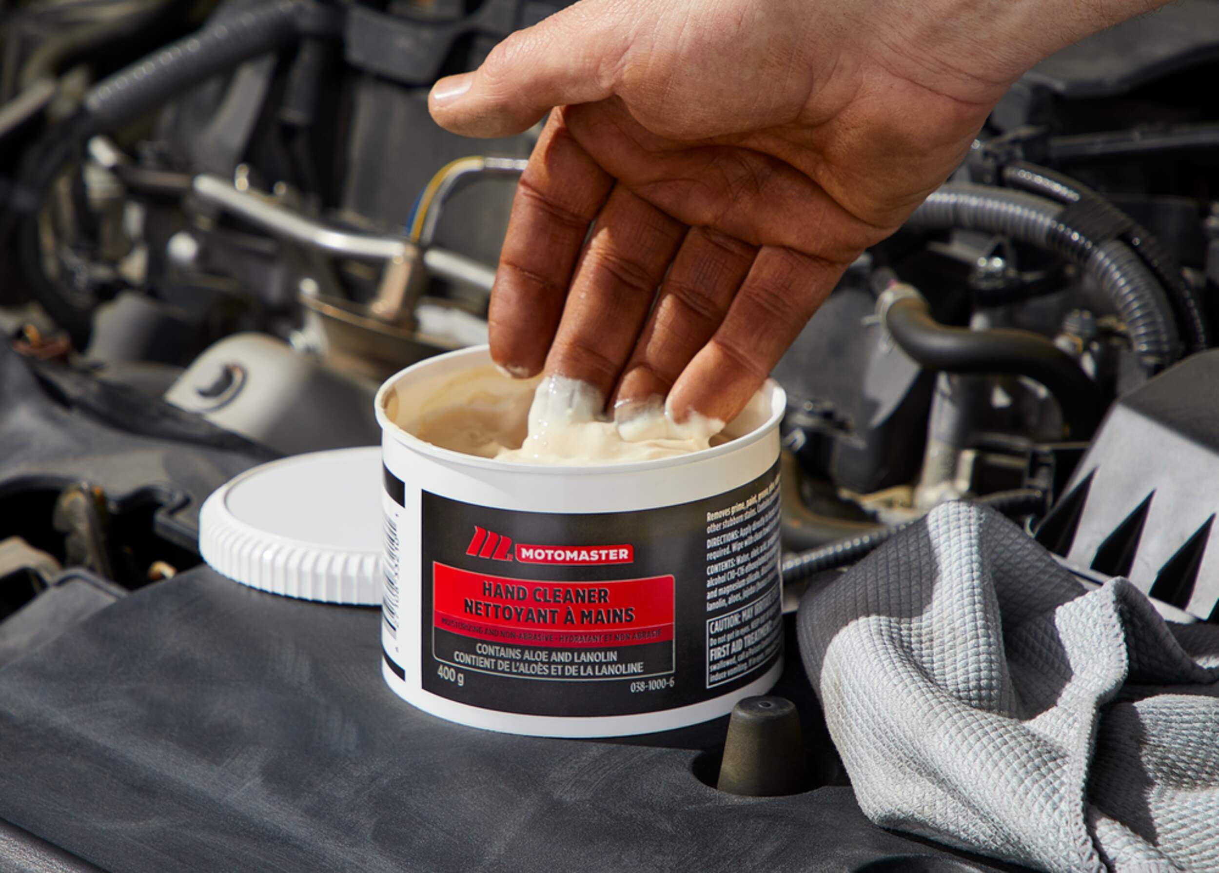 MotoMaster Waterless Cream Hand Cleaner water-based formula, 400-g ...