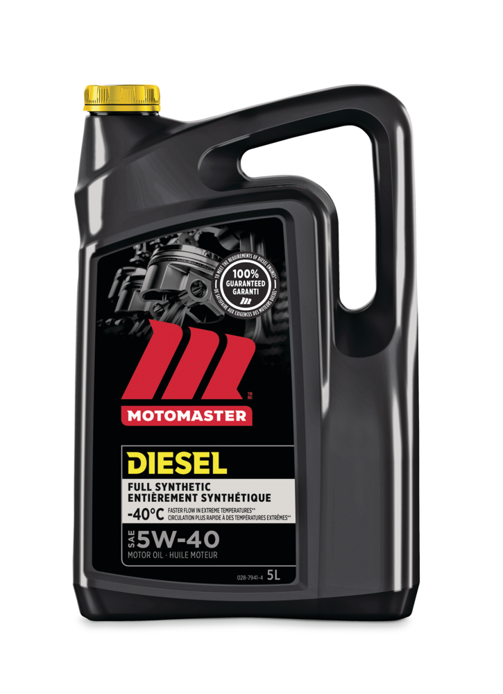 MotoMaster 5W40 Synthetic Diesel Engine/Motor Oil, 5-L | Canadian Tire