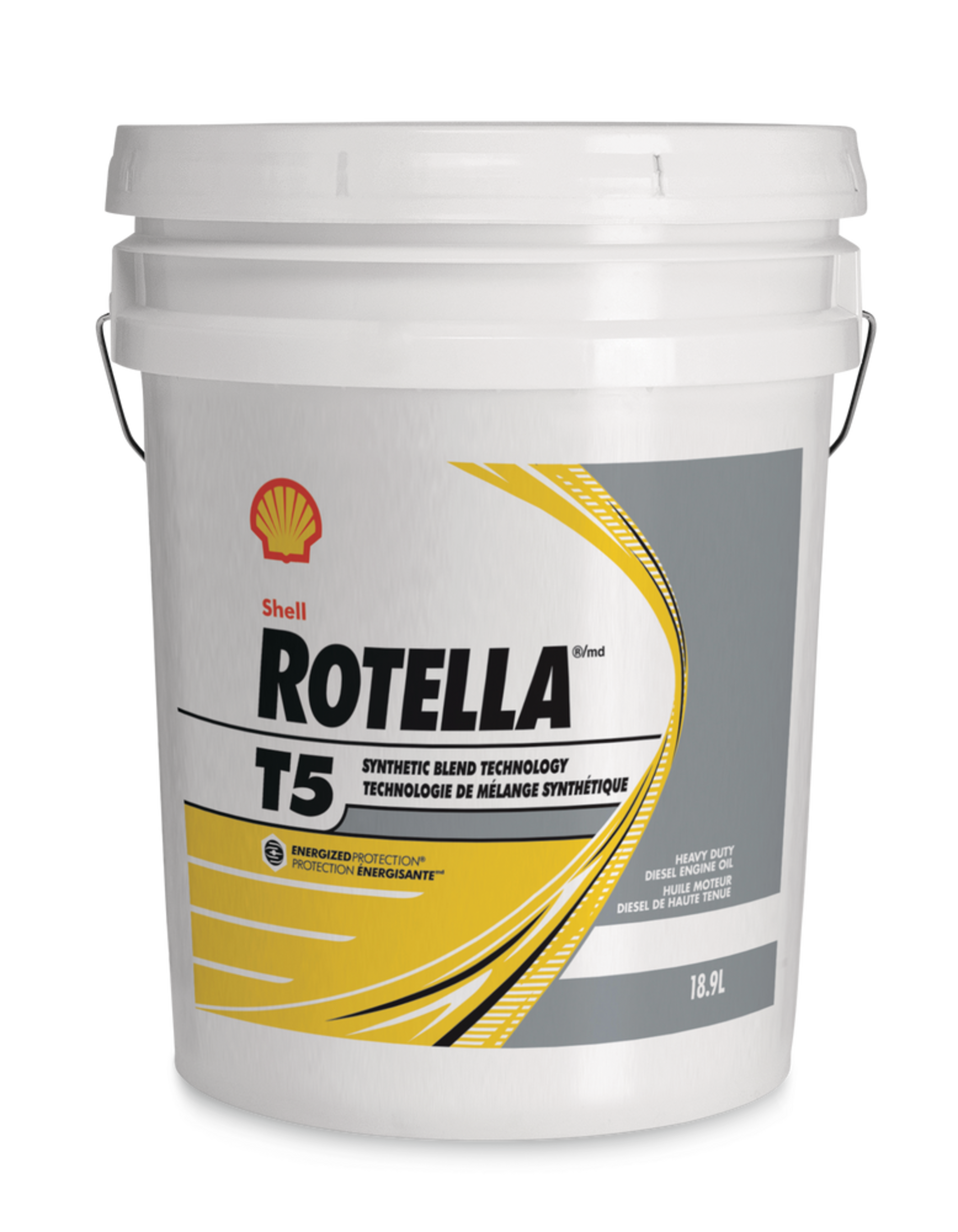 Shell Rotella® T5 10W30 Heavy-Duty Synthetic-Blend Diesel Engine/Motor ...