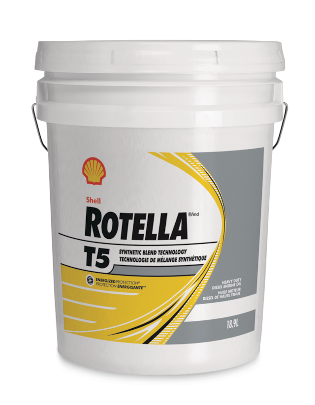 Shell Rotella® T5 10W30 Heavy-Duty Synthetic-Blend Diesel Engine/Motor ...