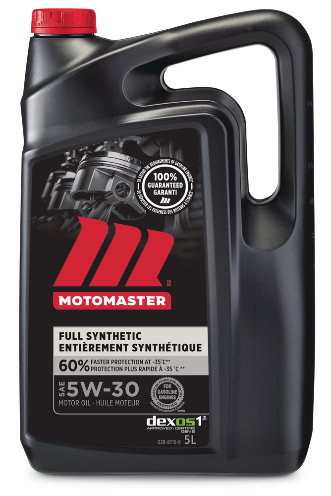 MotoMaster 5W30 Synthetic Engine/Motor Oil, 5-L | Canadian Tire