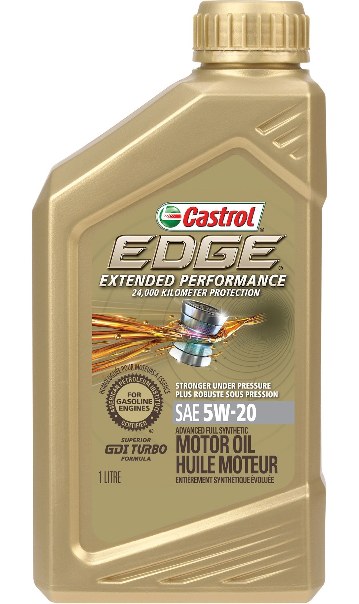 Castrol EDGE Extended Performance 5W20 Synthetic Engine/Motor Oil, 1-L ...