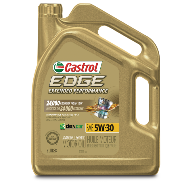 Castrol EDGE Extended Performance 5W30 Synthetic Engine/Motor Oil, 5-L ...
