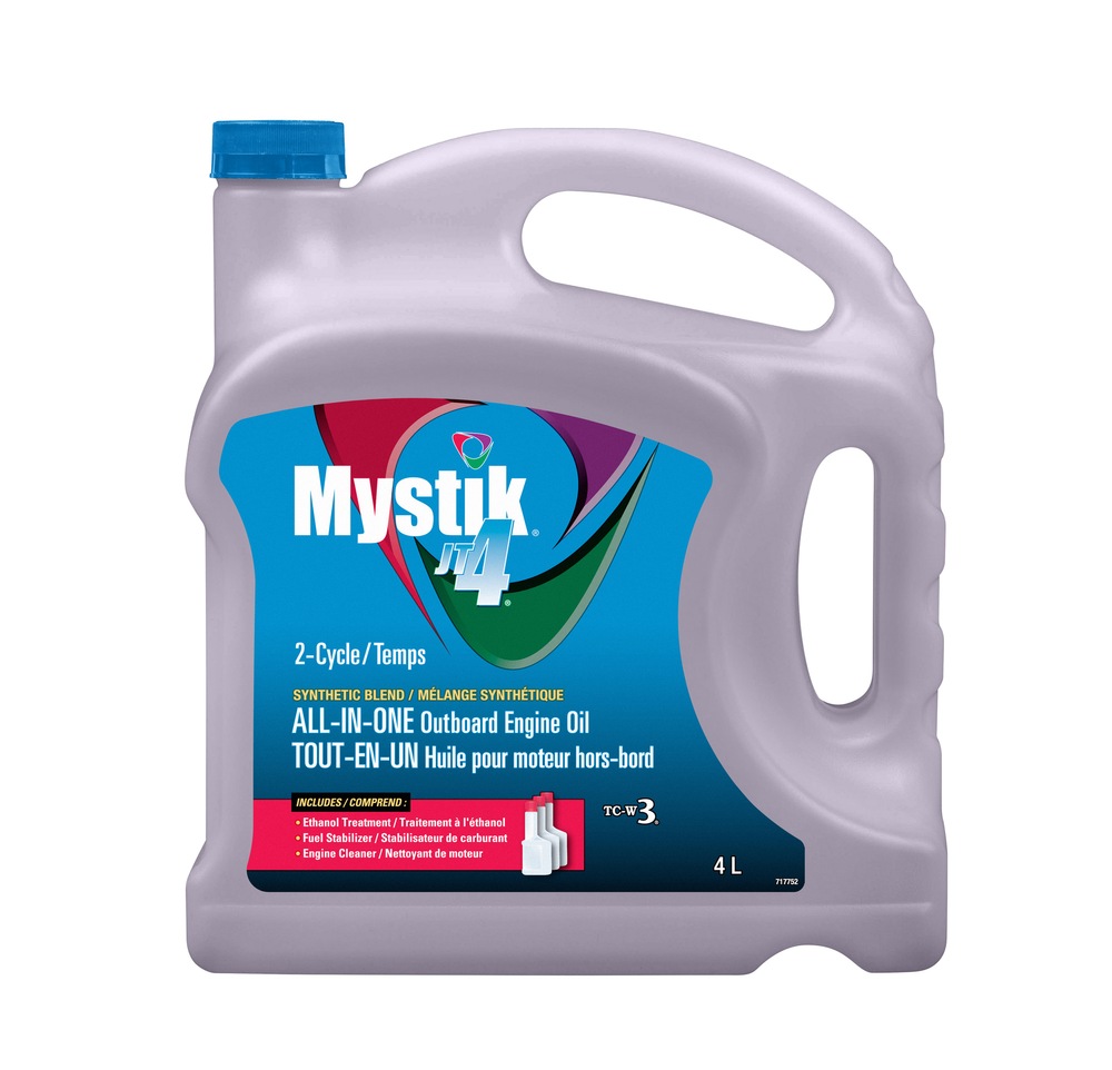 Mystik JT4 2-Cycle All-In-One Outboard Engine Oil, 4-L | Canadian Tire