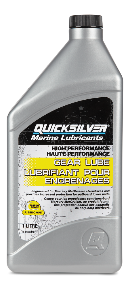 QuickSilver High Performance Marine Gear Lubricant SAE 90, 1-L ...