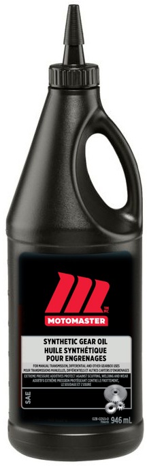 MotoMaster Synthetic Gear Oil 75W140, 946-mL | Canadian Tire
