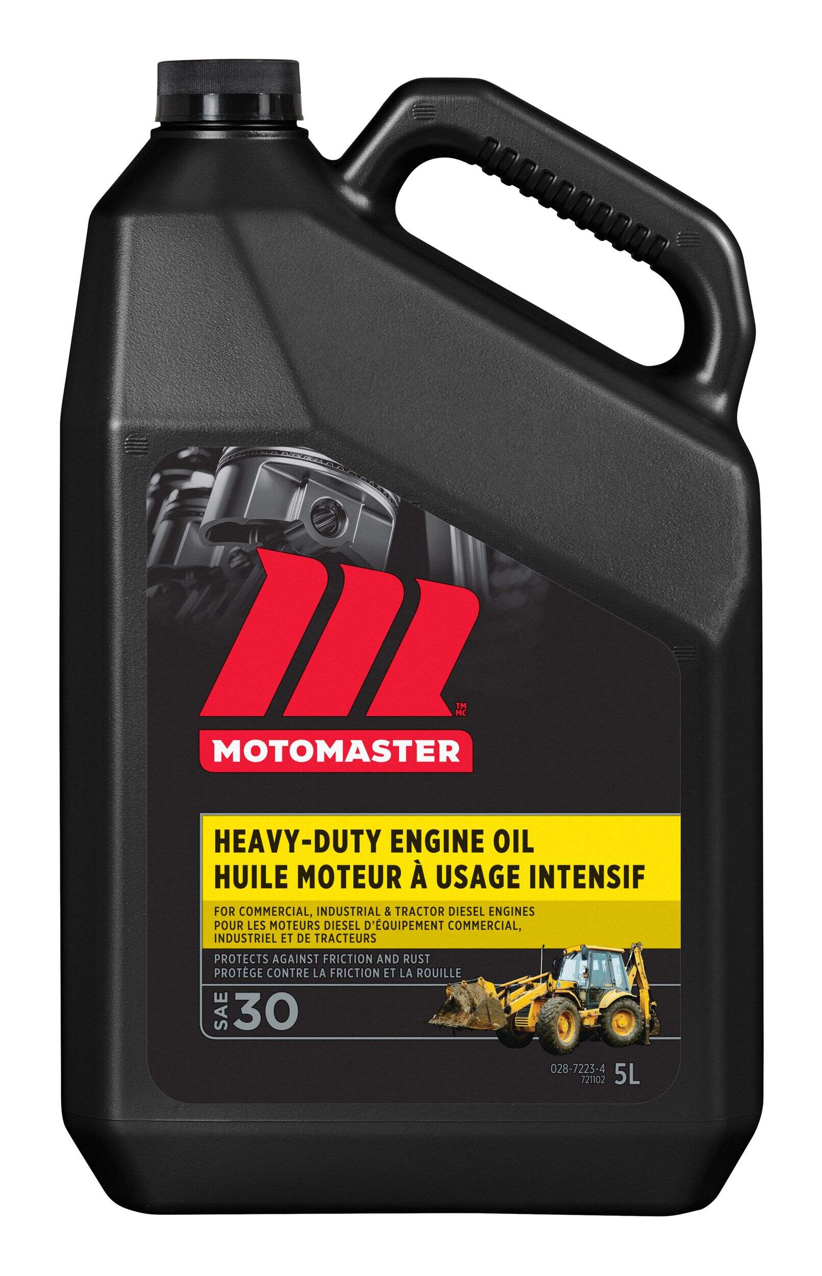 MotoMaster Heavy-Duty SAE 30 Engine Oil, 5-L | Canadian Tire