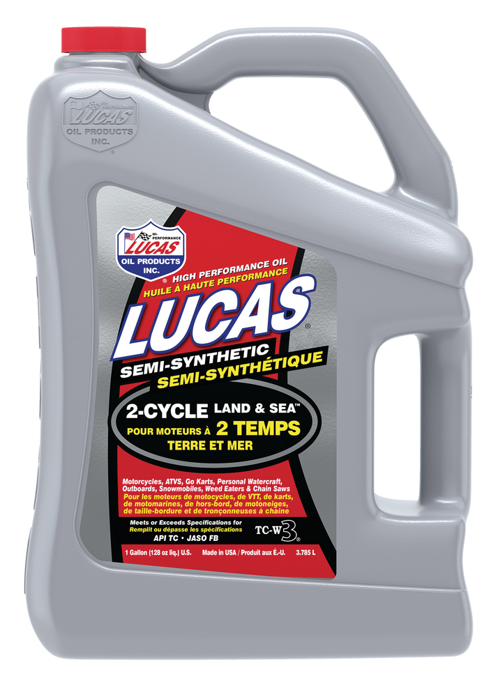 Lucas Oil 2-Stroke Semi-Synthetic Land & Sea Oil, 3.87-L | Canadian Tire