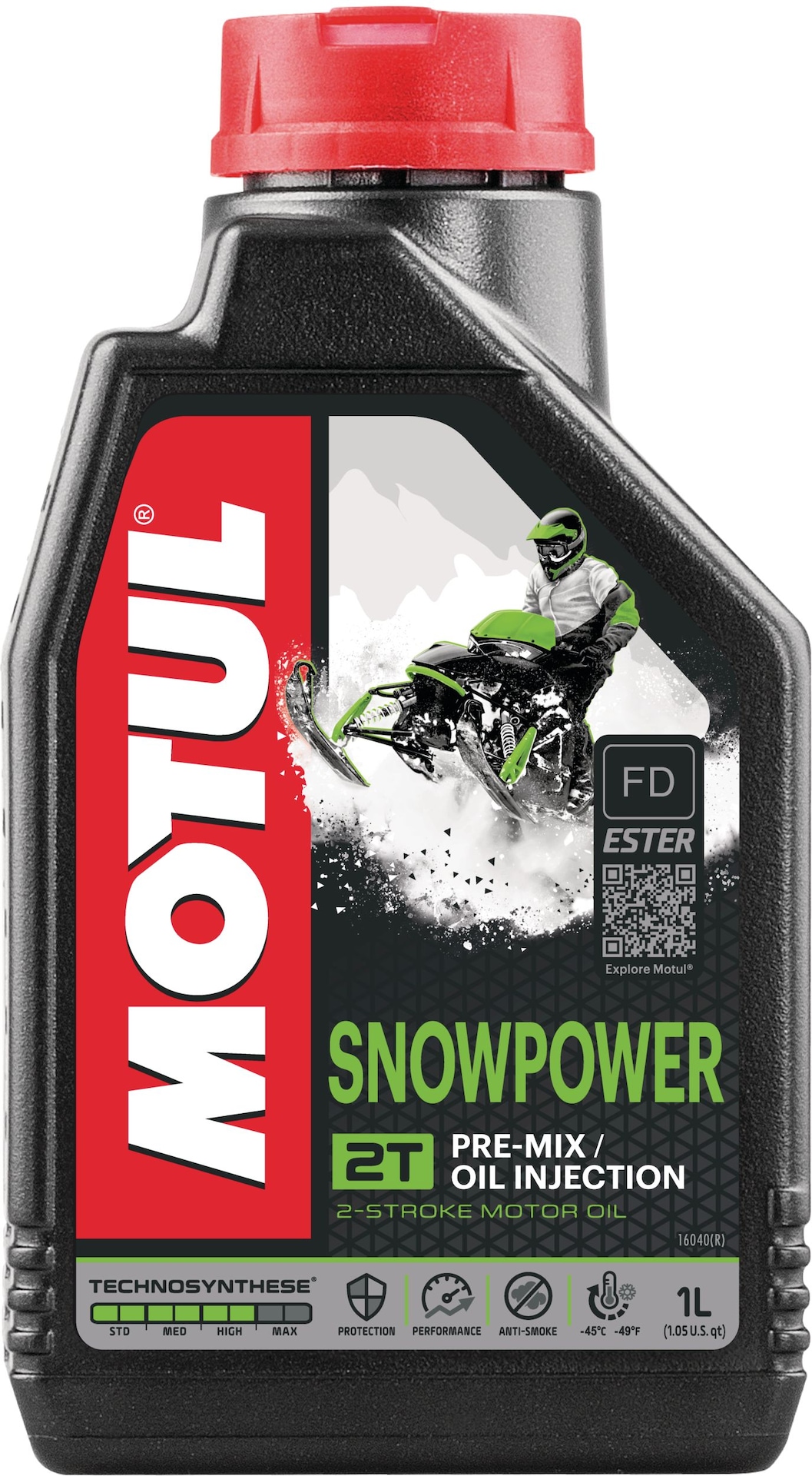 Motul Snowpower 2-Stroke 2T Semi-Synthetic Motor Oil, 1-L | Canadian Tire