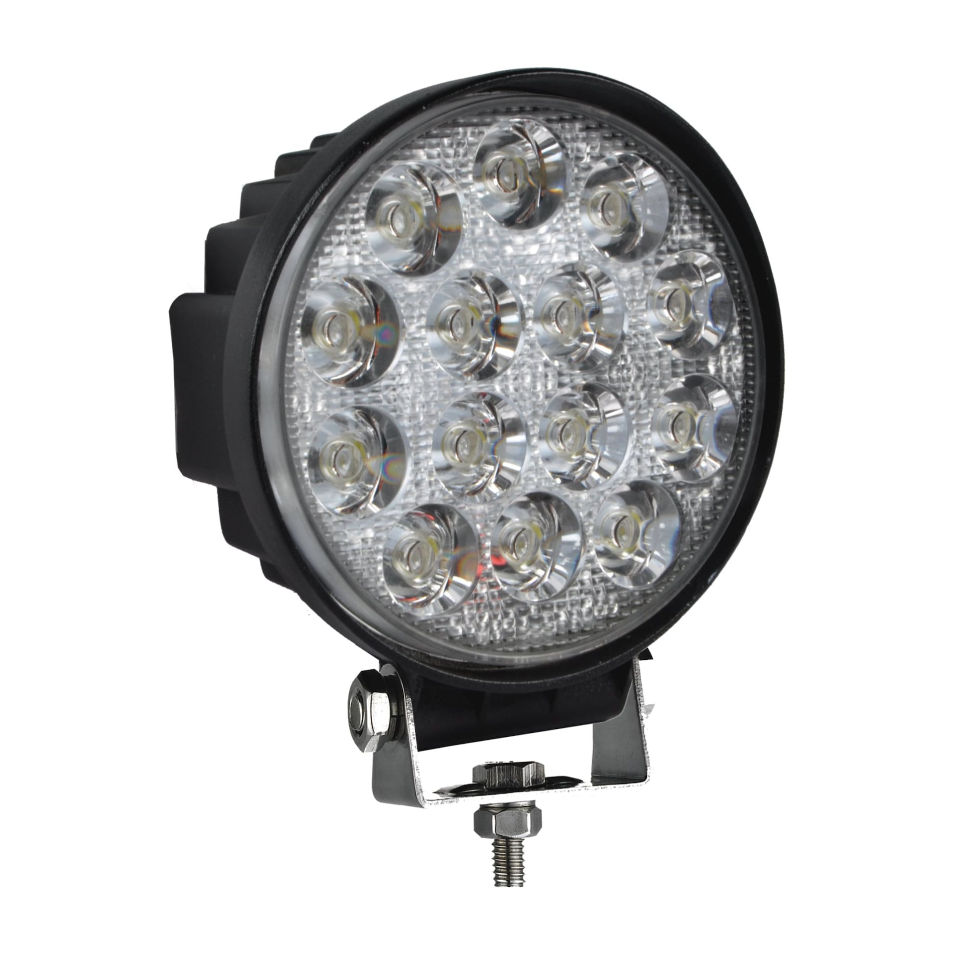 TRUX IP67 Waterproof Round LED Pod/Utility Light, Spot or Flood, 1800 ...