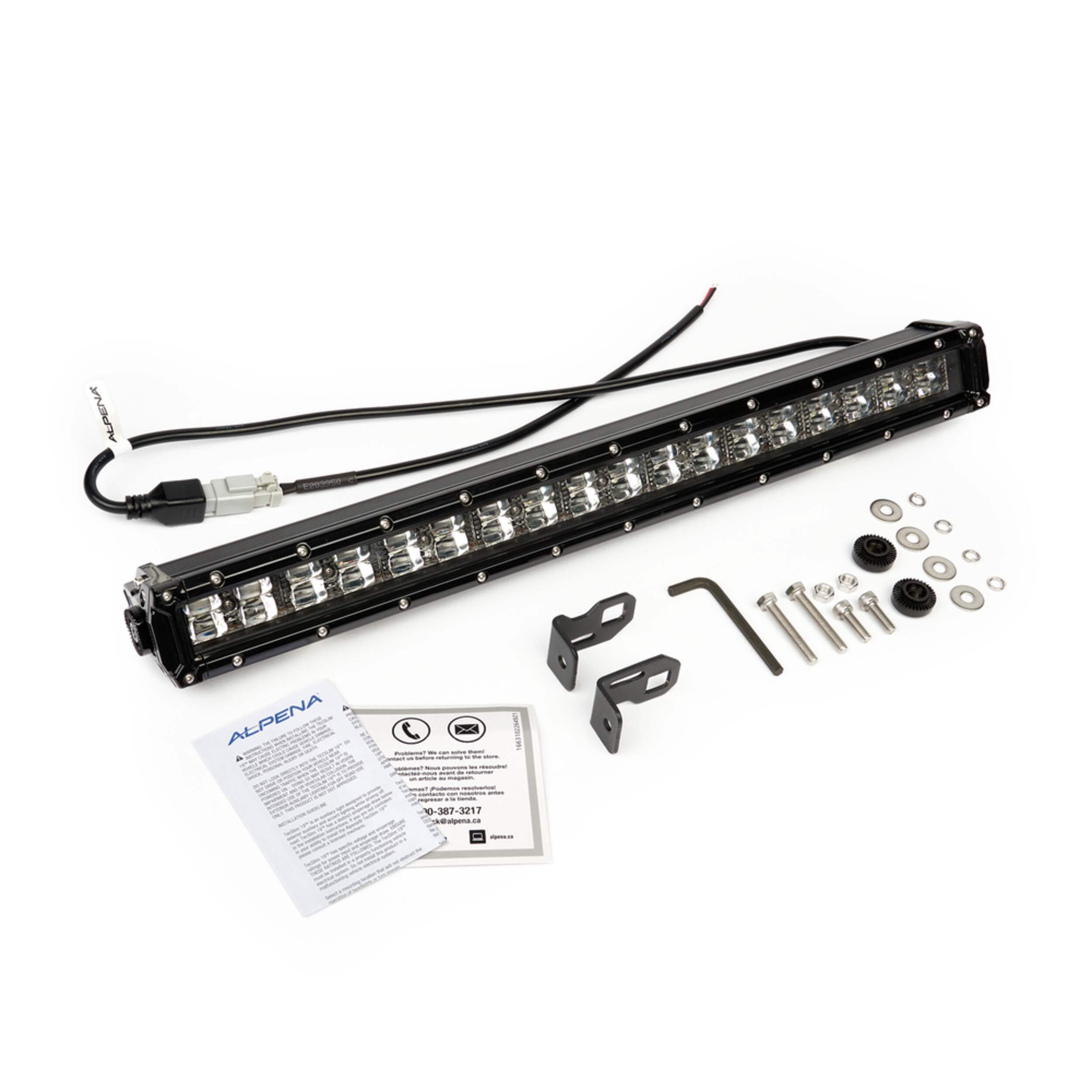 Alpena Brite LED Slim 19 12-24V Auxiliary LED Spotlight/Light Bar ...