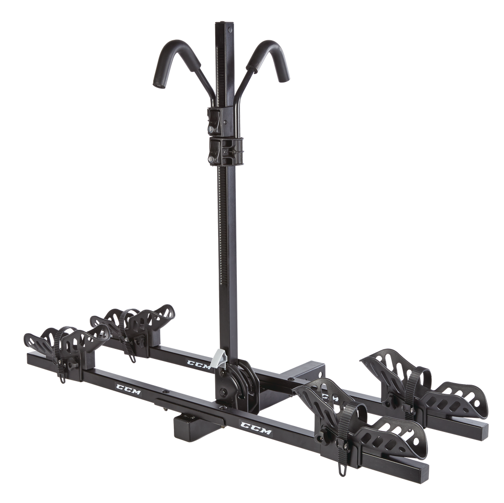 Support à plateforme sur attelage pour 2 vélos CCM de qualité ...