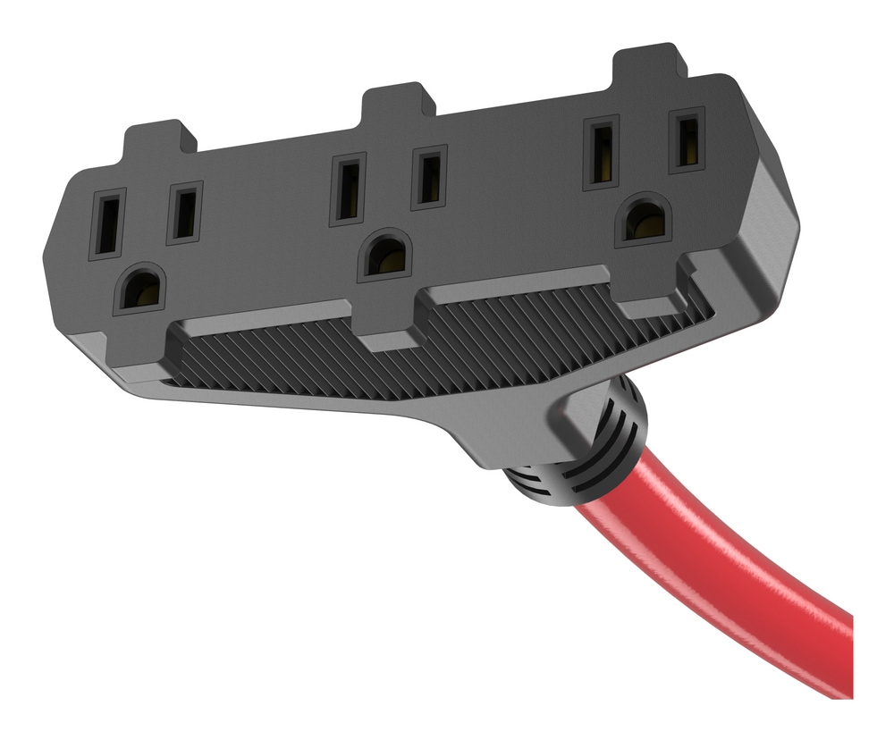 Energizer 30A 25-ft Triple-Outlet Extension Cord, Red | Canadian Tire