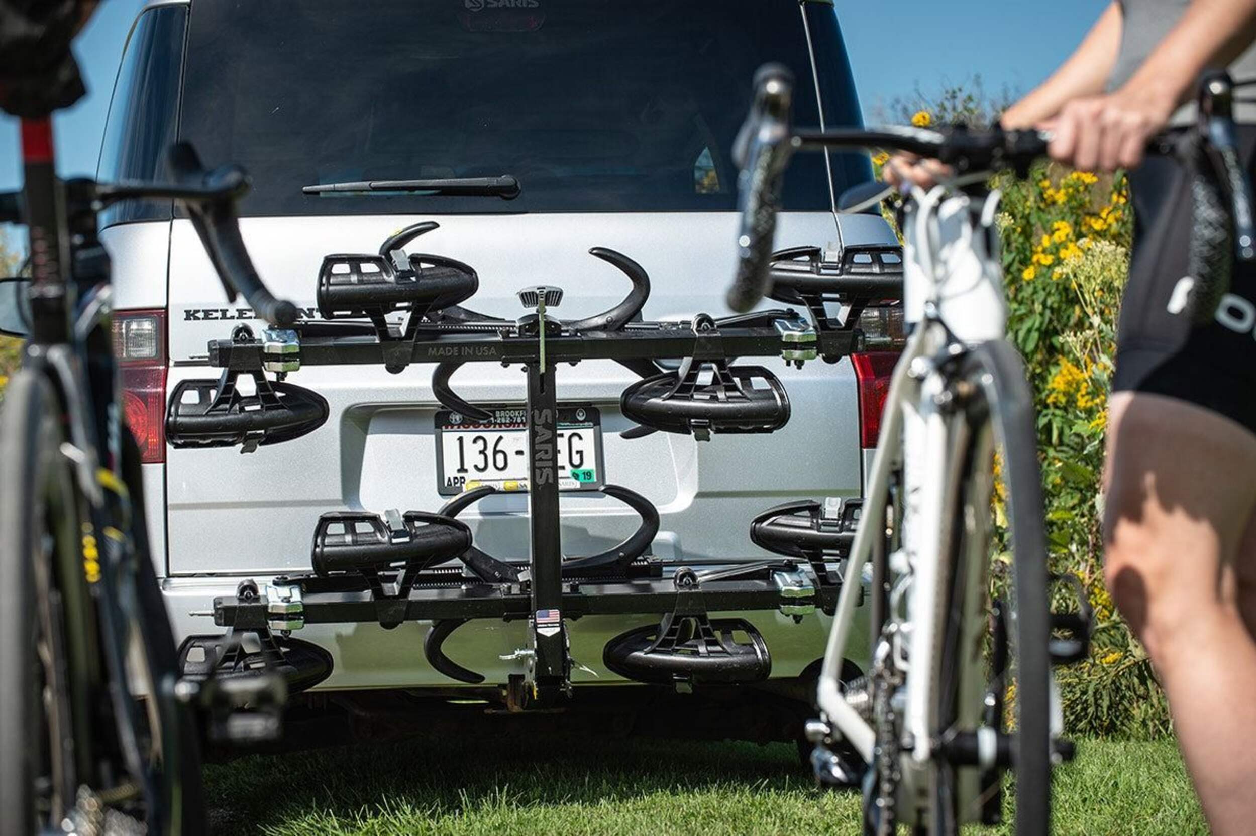 Saris Superclamp EX 4-Bike Hitch Car Rack | Canadian Tire