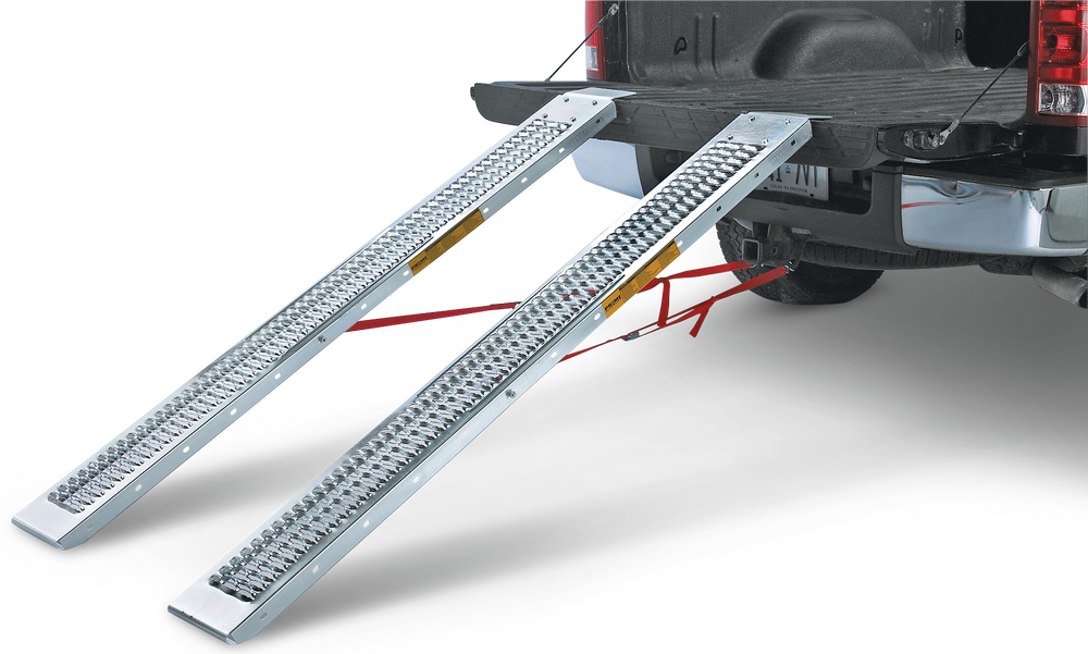 Prime1 Traction Cut-Out Steel Loading Ramps Pair, Easy-To-Use, 72-in, 2 ...