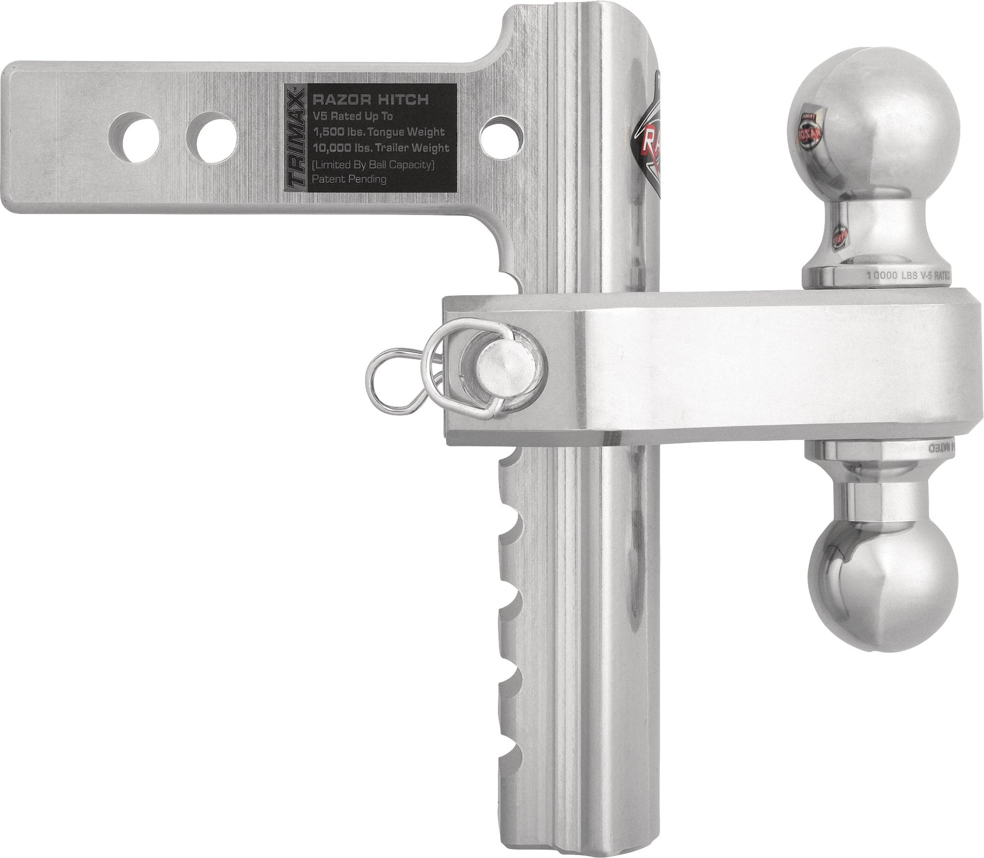 Trimax Razor RP Adjustable Tow Hitch Aluminum 8 in Drop Canadian Tire