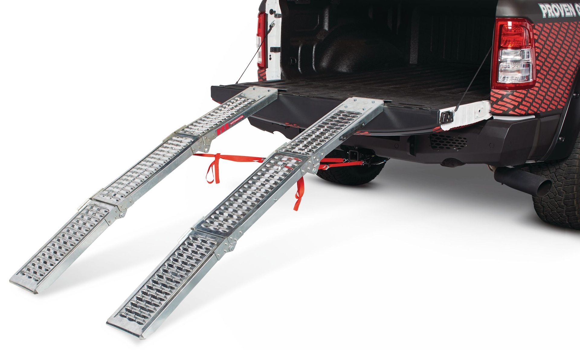MotoMaster Tri-Fold Steel Loading Ramps, 72-in, 1000-lbs, 1-Pair ...