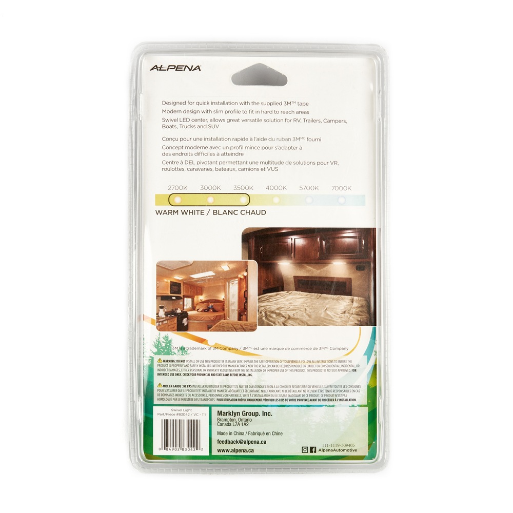 Alpena LED Warm White Swivel Lite, Battery Included | Canadian Tire