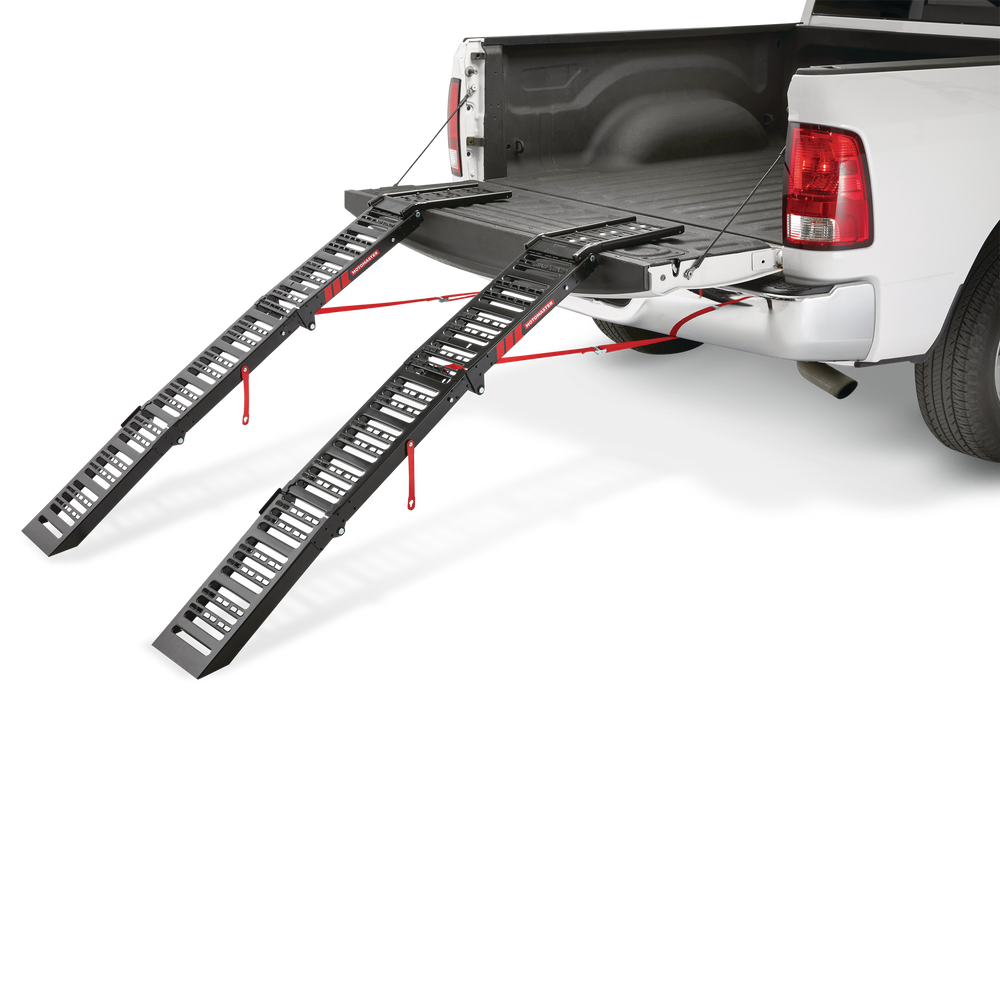 MotoMaster 2-in-1 Multi-Use Steel Foldable Ramp Set | Canadian Tire