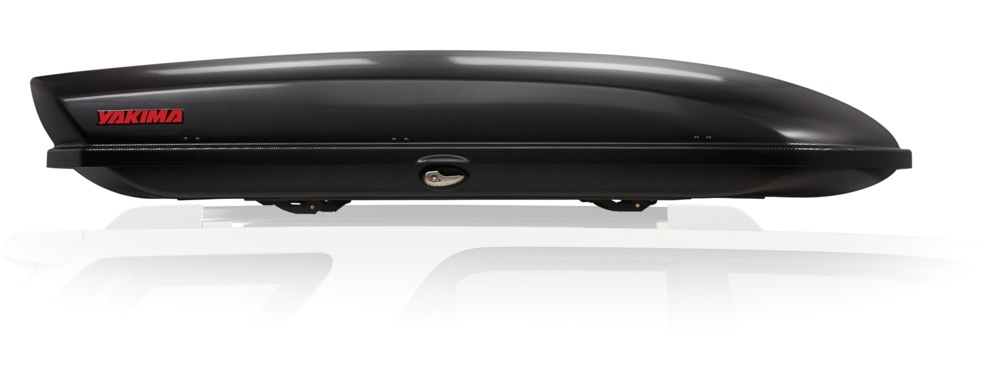 Yakima Skybox Lo Rectangle-Shaped Carbonite Roof Top Cargo Box w/ SKS ...