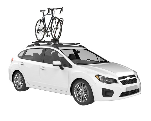 Yakima Frontloader 1-Bike Roof Top Mount Bike Rack, Adjustable, Black ...