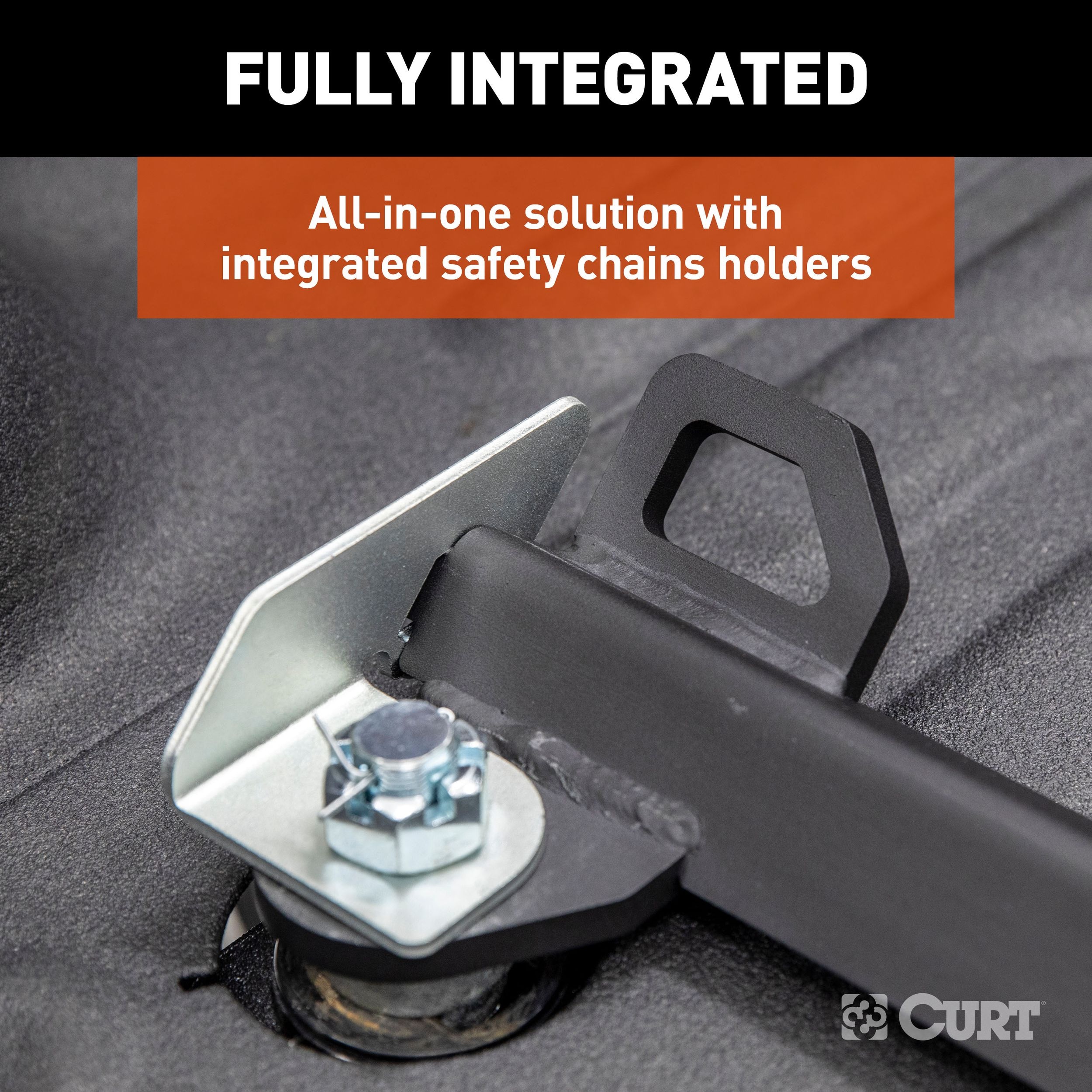 CURT 60663 Multi-Fit OEM Puck System Gooseneck Ball with 4-in Offset ...